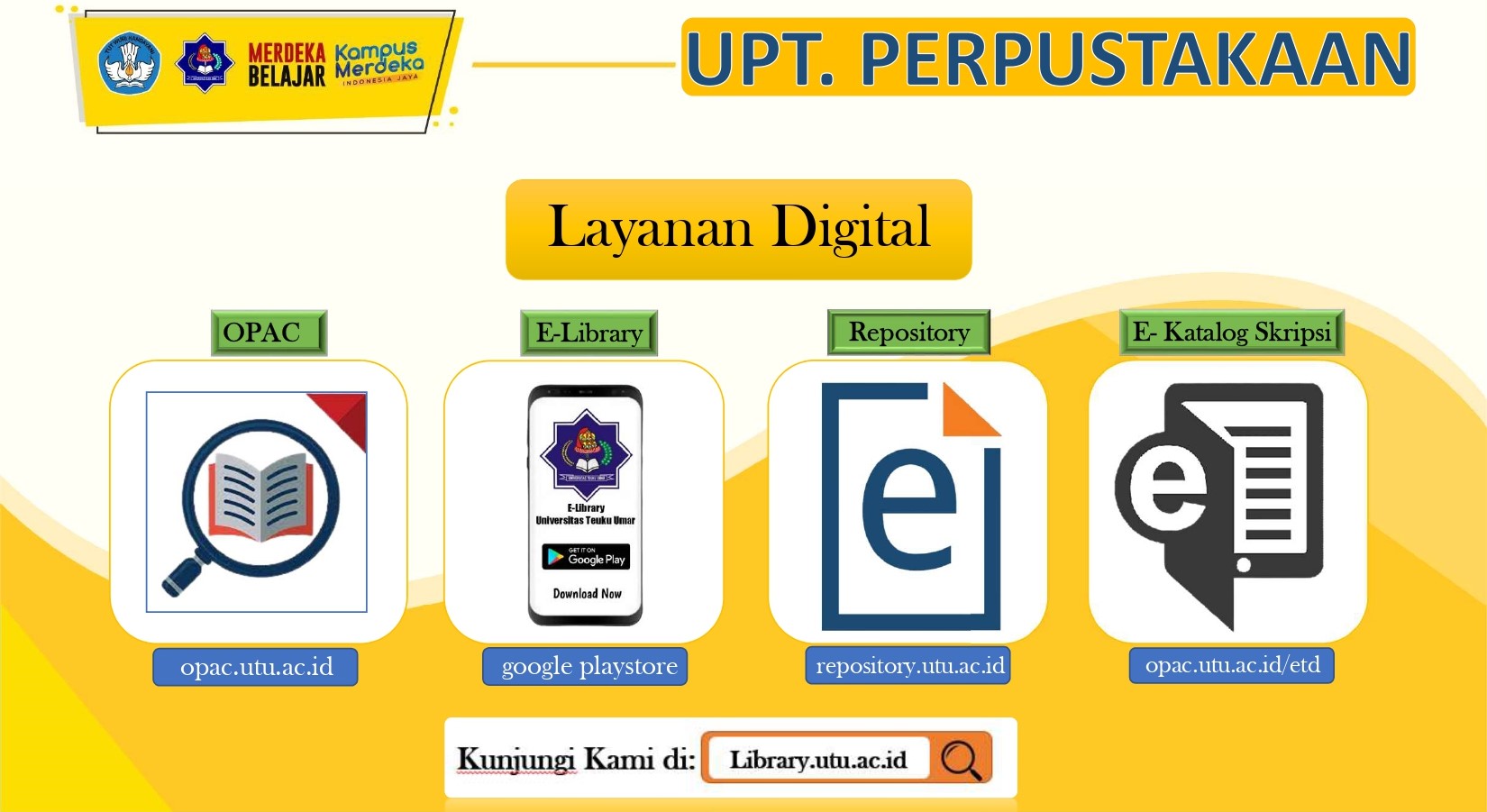 Perpustakaan Universitas Teuku Umar – Source Of Knowlege